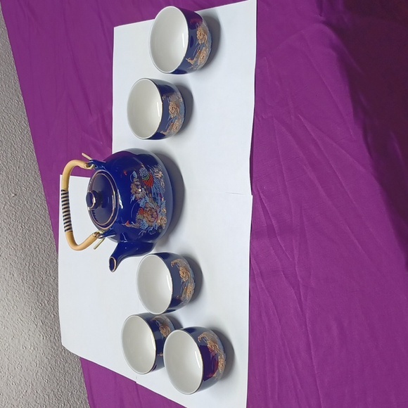 Dining | Japanese Peacock Tea Set | Poshmark